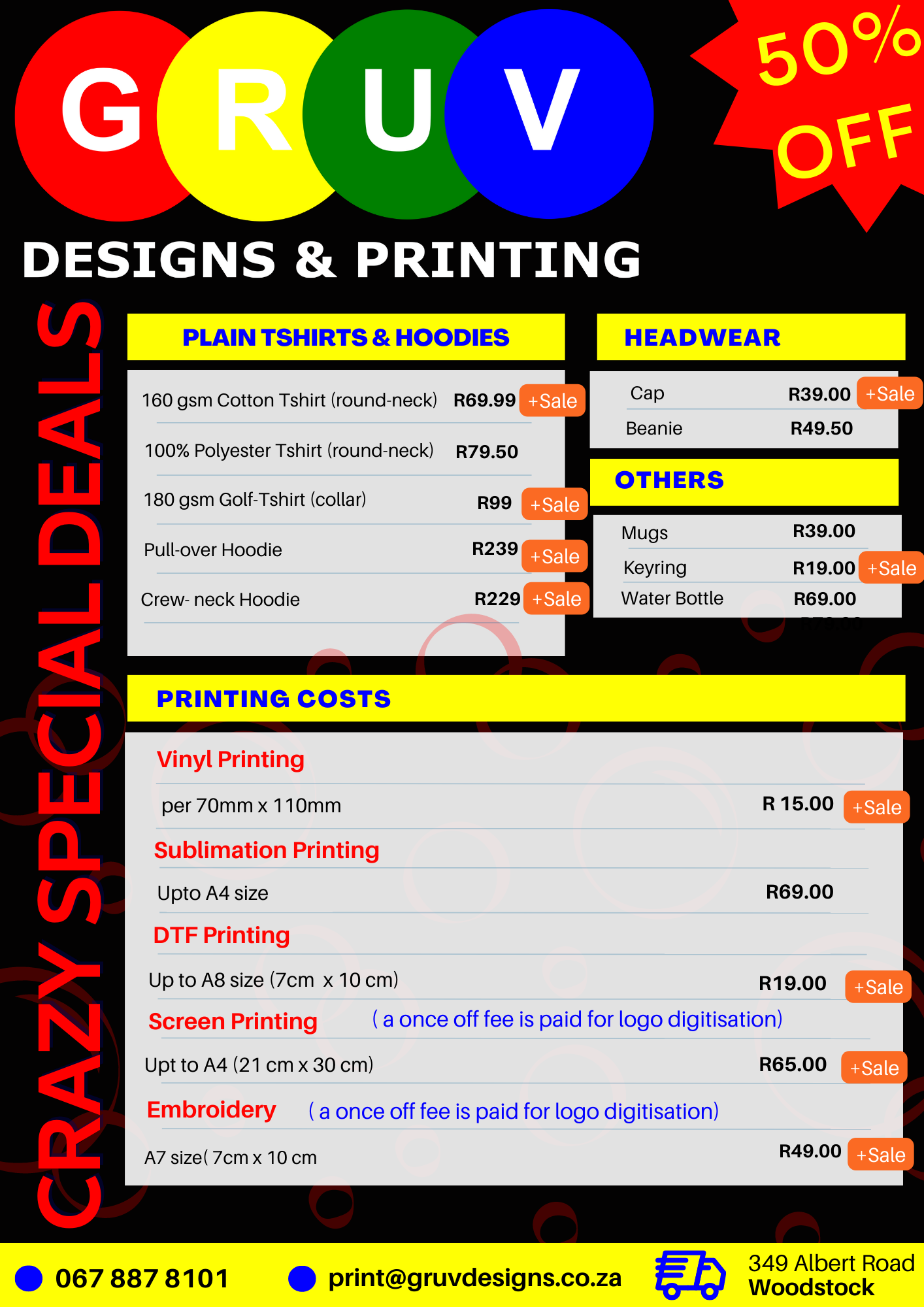 Gruv Designs & Printing